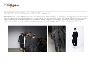 presentation PODIUM market fashion group | PPT