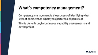 Why Competency Management Matters | PDF | Resume Writing and Advice ...