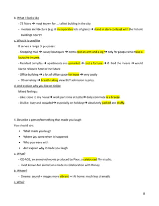 55 cue cards final for speaking questions part 2 ielts | PDF
