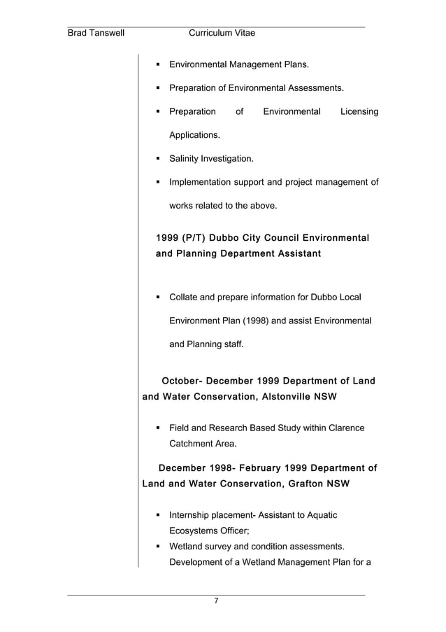 BT CV June 2013 | PDF