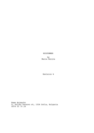Midsummer_by_Maria_Berova_rev_4 | PDF