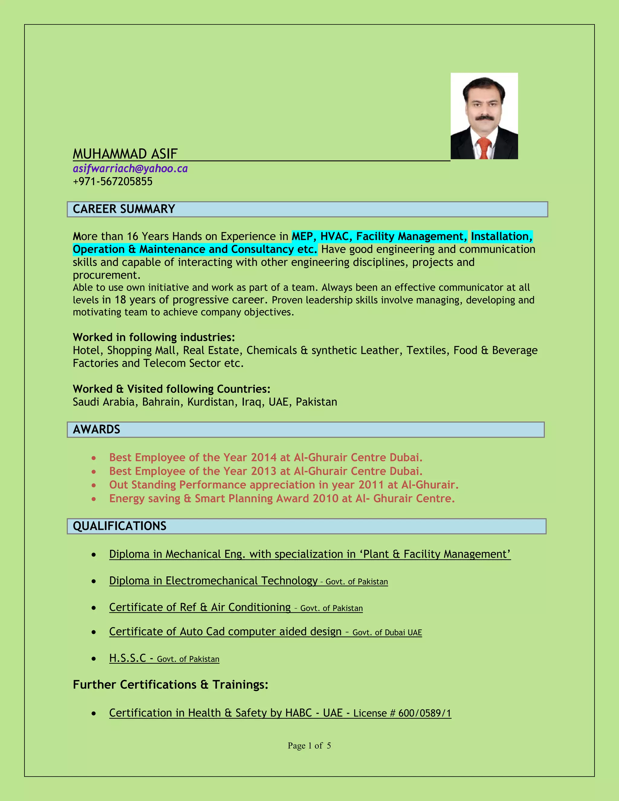 CV-ASIF - 0dtl - PDF | PDF