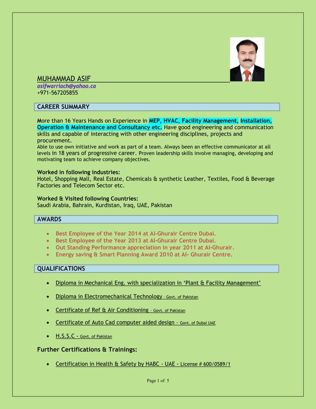 CV-ASIF - 0dtl - PDF | PDF