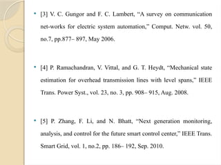 Transmission line fault detection using iot | PPTX