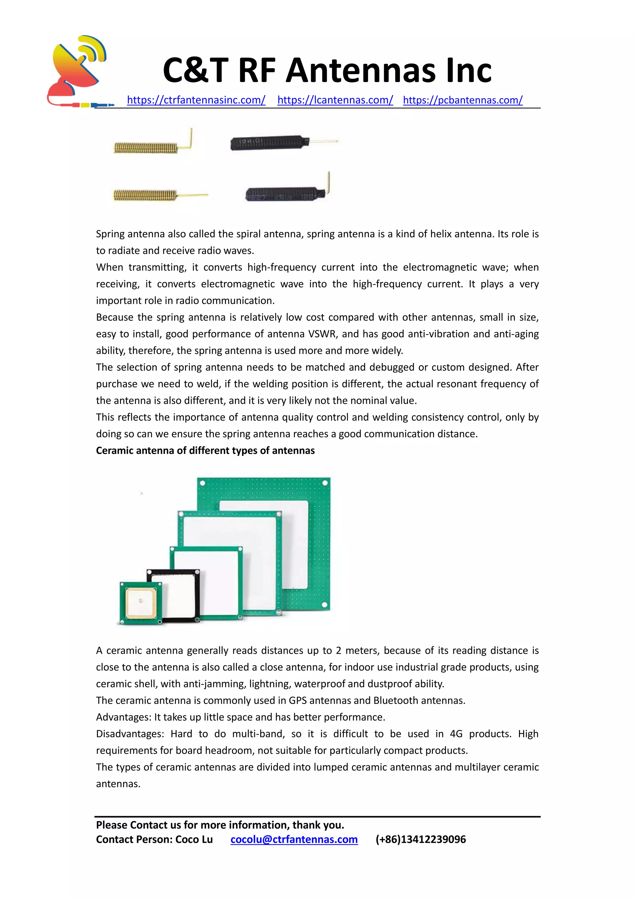55 Different Types of Antennas With Examples Used in Wireless ...
