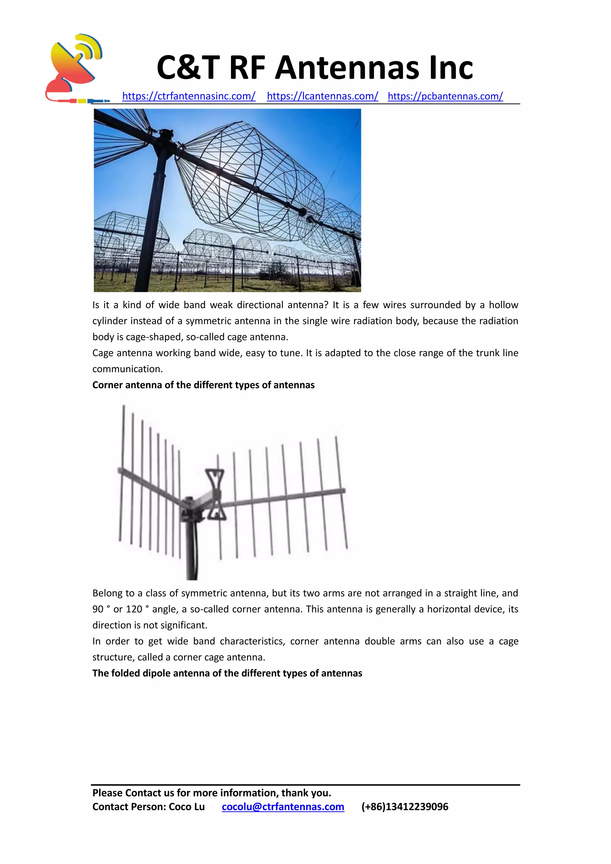 55 Different Types of Antennas With Examples Used in Wireless ...