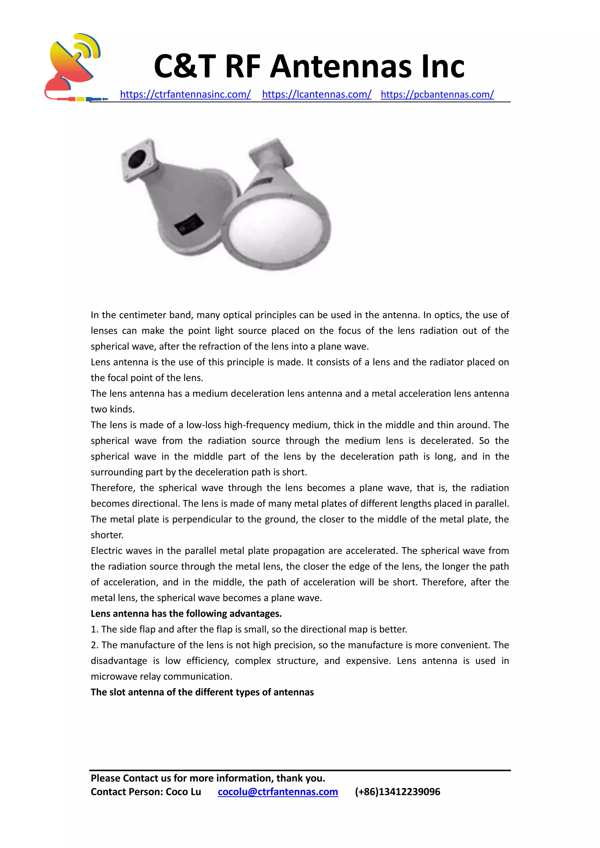 55 Different Types of Antennas With Examples Used in Wireless ...