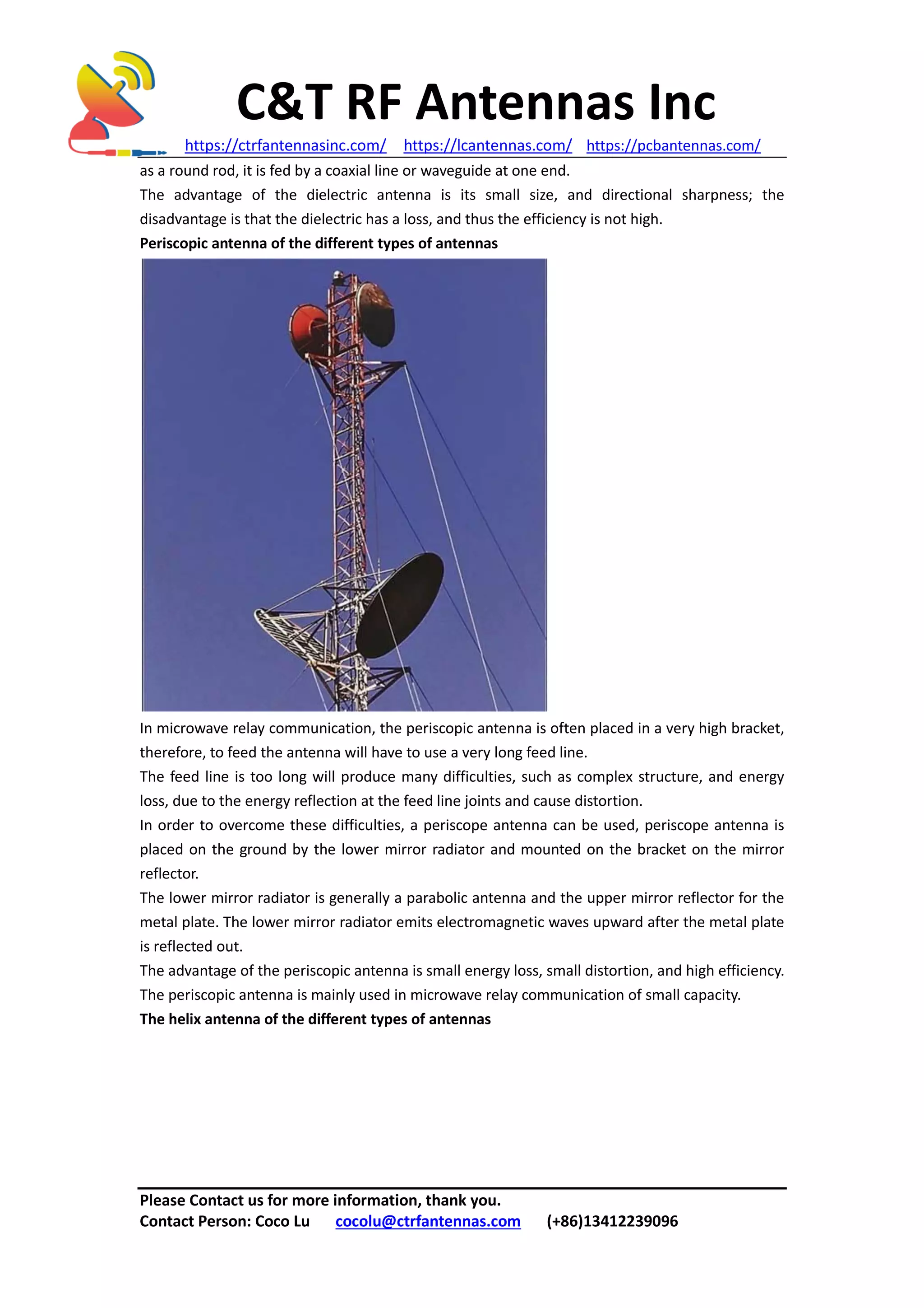 55 Different Types of Antennas With Examples Used in Wireless ...
