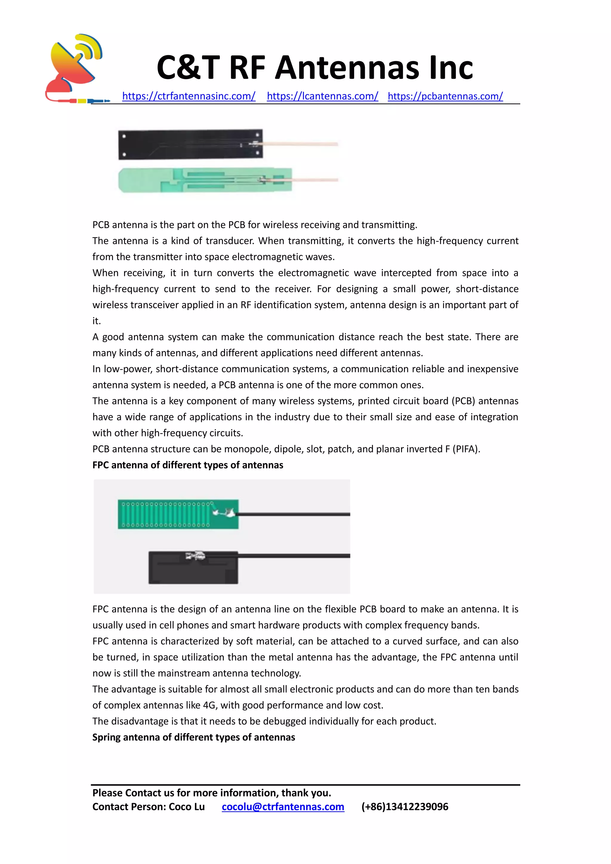55 Different Types of Antennas With Examples Used in Wireless ...