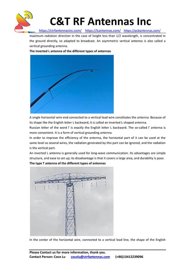 55 Different Types of Antennas With Examples Used in Wireless ...