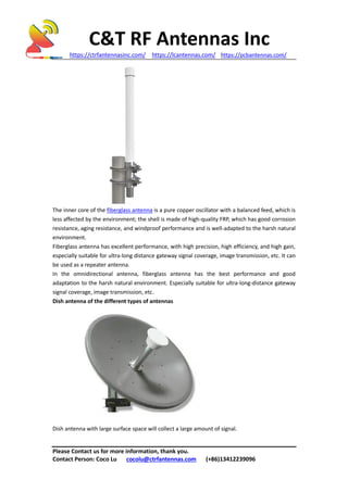 55 Different Types of Antennas With Examples Used in Wireless ...