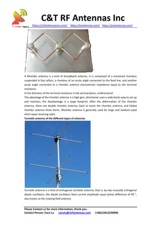 55 Different Types of Antennas With Examples Used in Wireless ...