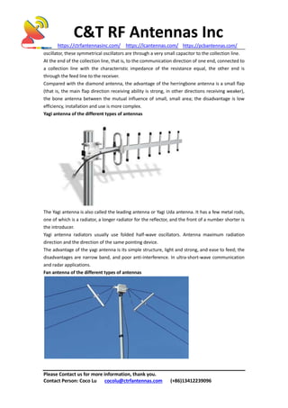 55 Different Types of Antennas With Examples Used in Wireless ...