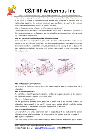 55 Different Types of Antennas With Examples Used in Wireless ...
