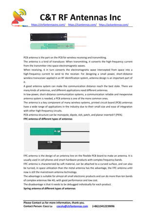 55 Different Types of Antennas With Examples Used in Wireless ...