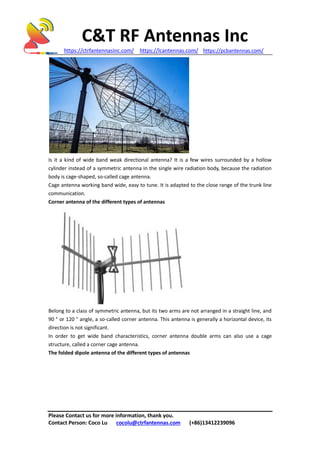 55 Different Types of Antennas With Examples Used in Wireless ...