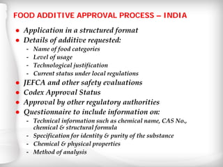 CII-Food Additives-INSWA-Aug2013 | PPT