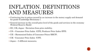 Inflation and economic growth | PPTX
