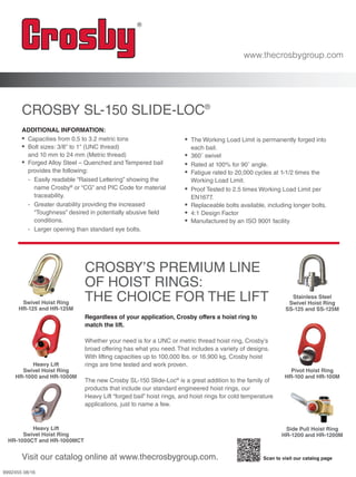 Slide-Loc Flyer | PDF