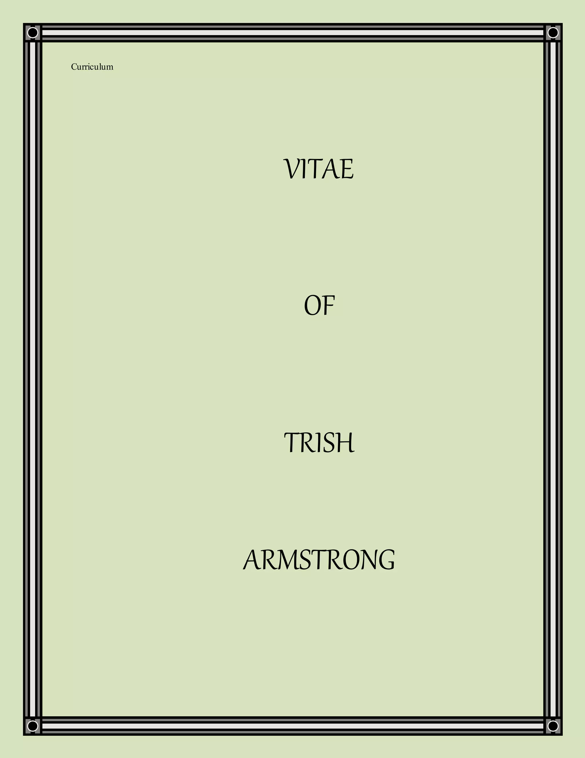 CV Trish Armstrong - 2015 PROCV - 1P (4) | DOCX