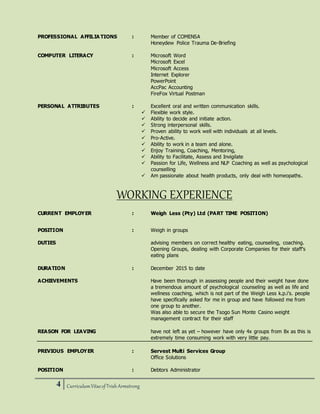 CV Trish Armstrong - 2015 PROCV - 1P (4) | DOCX