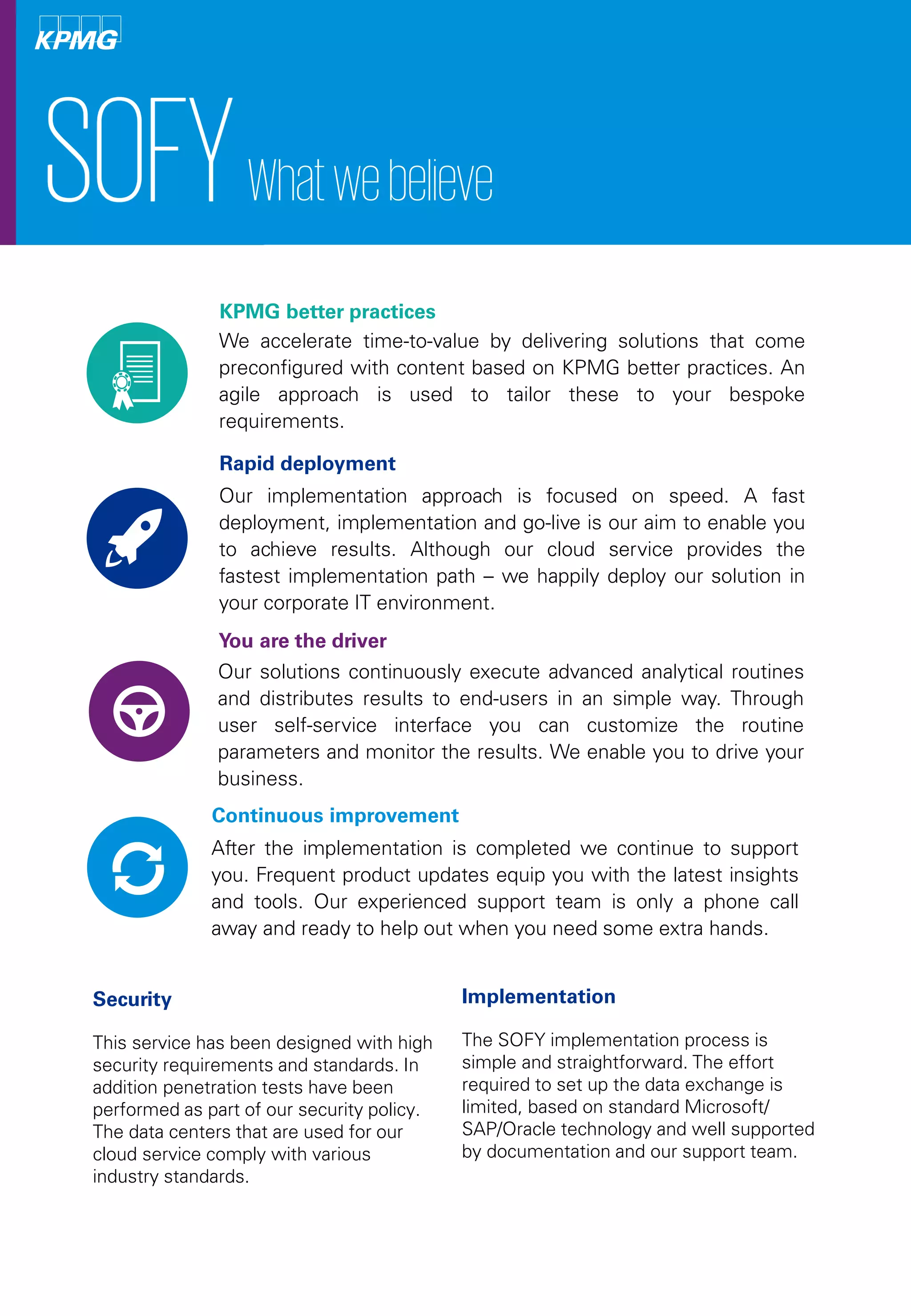 SOFY General Brochure V5 | PDF