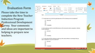 New Teacher Induction Program-1 | PPTX