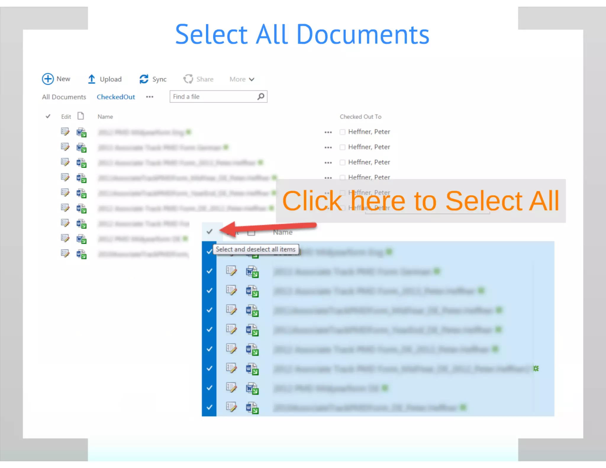 SharePoint Lesson #55: Bulk checkin | PPT