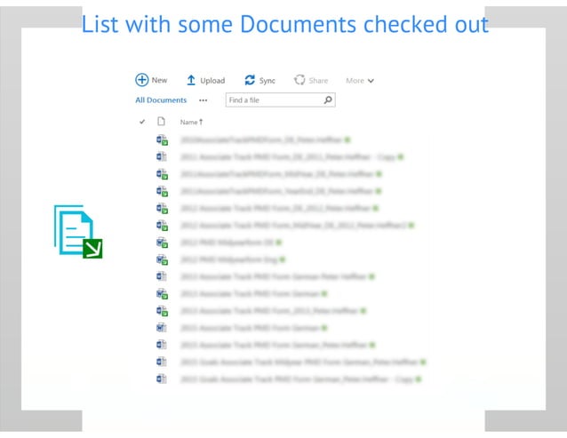 SharePoint Lesson #55: Bulk checkin | PPT