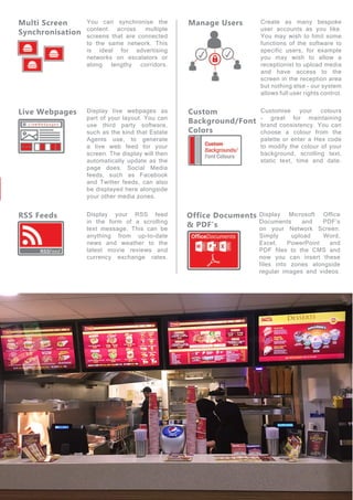 55 inch Android Network Advertising Display | PDF