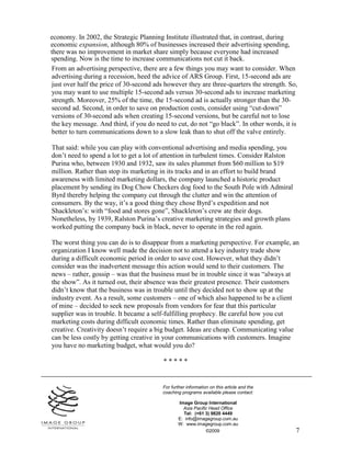 Innovating through a recession | PDF