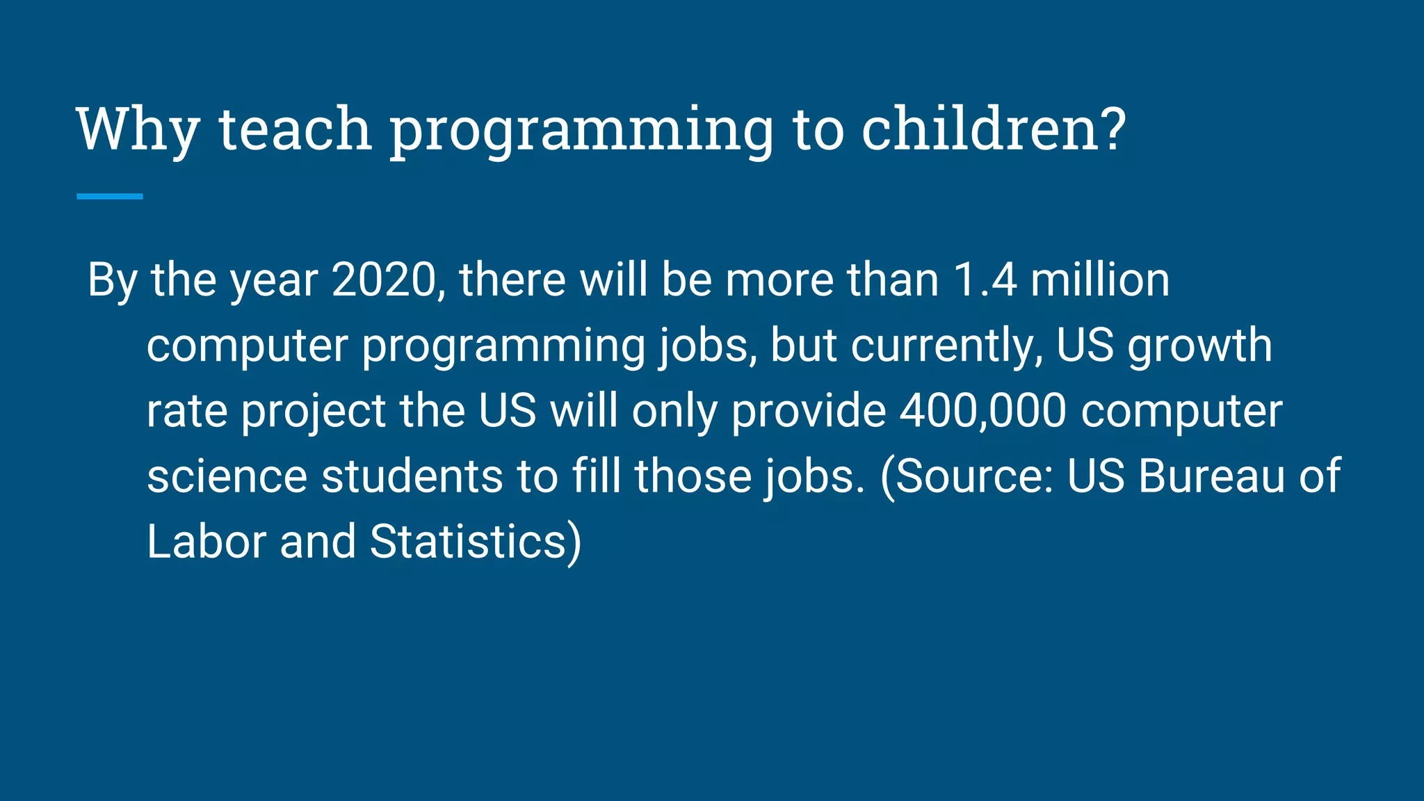 Teaching Kids Programming | PPT