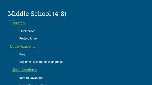 Teaching Kids Programming | PPT