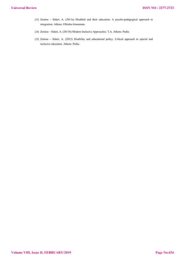 CRITICAL APPROACHES TO INCLUSIVE EDUCATION | PDF