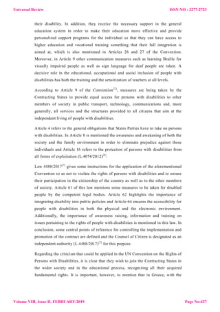 CRITICAL APPROACHES TO INCLUSIVE EDUCATION | PDF