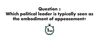REVISION IGCSE CAMBRIDGE HISTORY: APPEASEMENT | PPTX