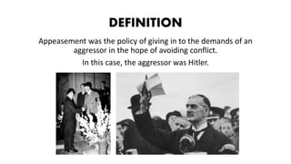 Appeasement Ww2 Definition