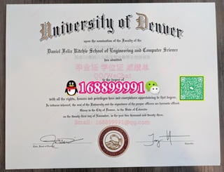University of Denver degree offer diploma Transcript | PPT