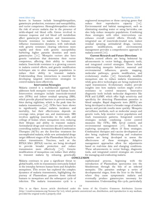 Transmission Dynamics: From Human Host to Mosquito Vector (www.kiu.ac ...