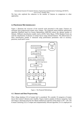 MODIFIED SAND CAT SWARM OPTIMIZATION (MSCSO) BASED FEATURE SELECTION ...