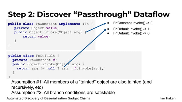 Automated Discovery of Deserialization Gadget Chains | PDF | Programming Languages | Computing