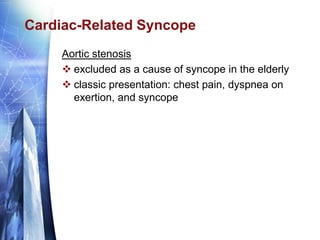Syncope | PPTX