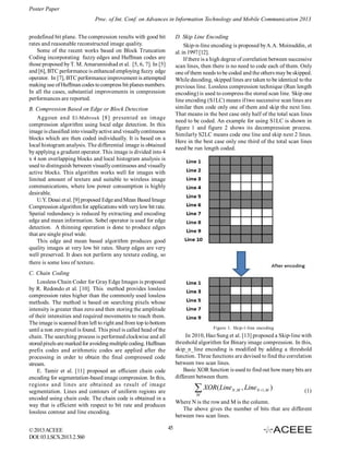 Modified Skip Line Encoding for Binary Image Compression | PDF