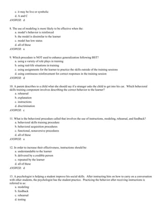 Behavior Modification Principles and Procedures 6th Edition ...