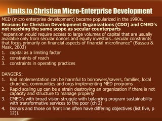 560-6 Christian Micro-Economic Development | PPTX | Christianity ...