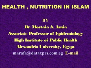 Health Nutrition In Islam | PPT