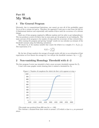Amirim Project - Threshold Functions in Random Simplicial Complexes - Avichai Cohen.PDF | Maps ...