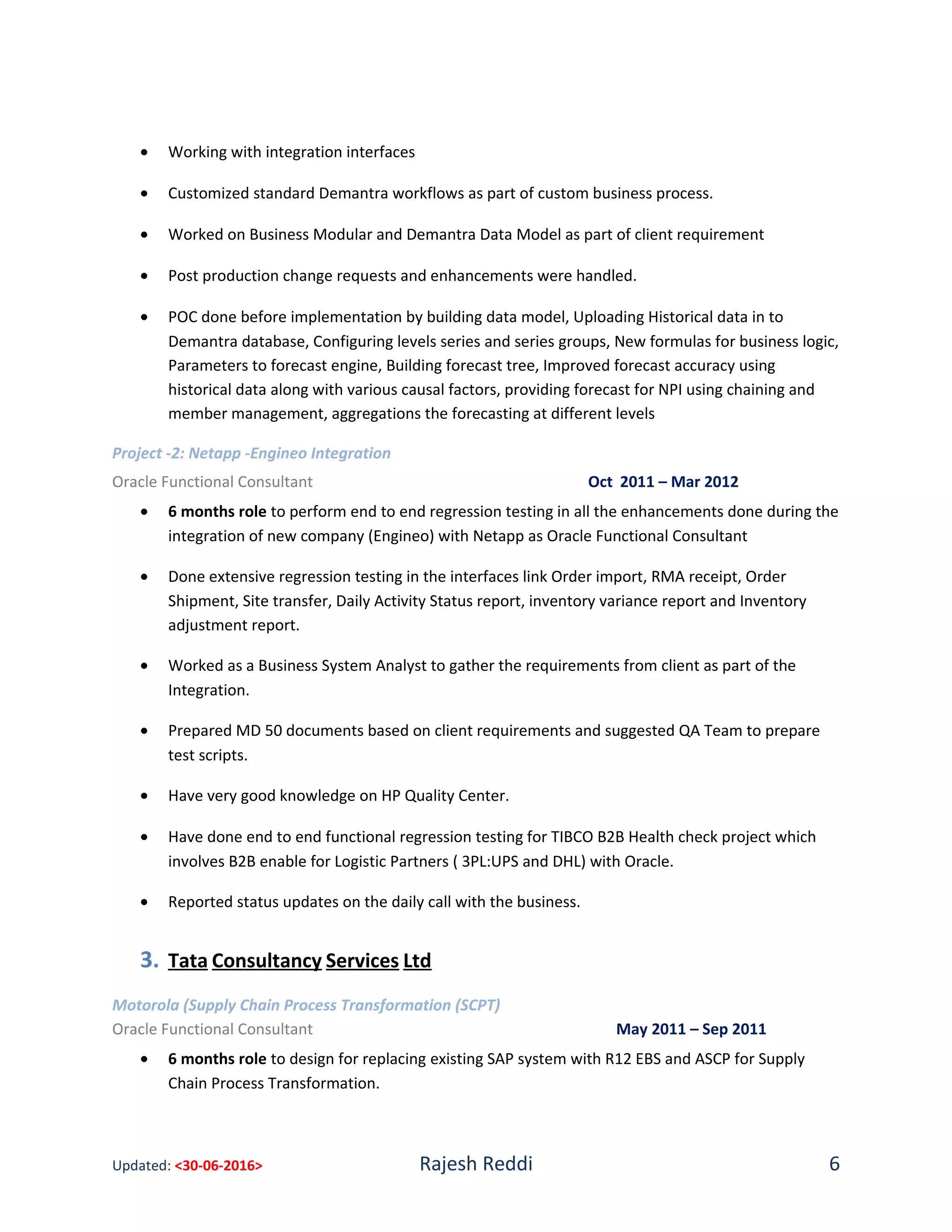 Rajesh Reddi_9_Years_Demantra_Consultant | DOC