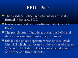 The Pasadena Police Department_ | PPT