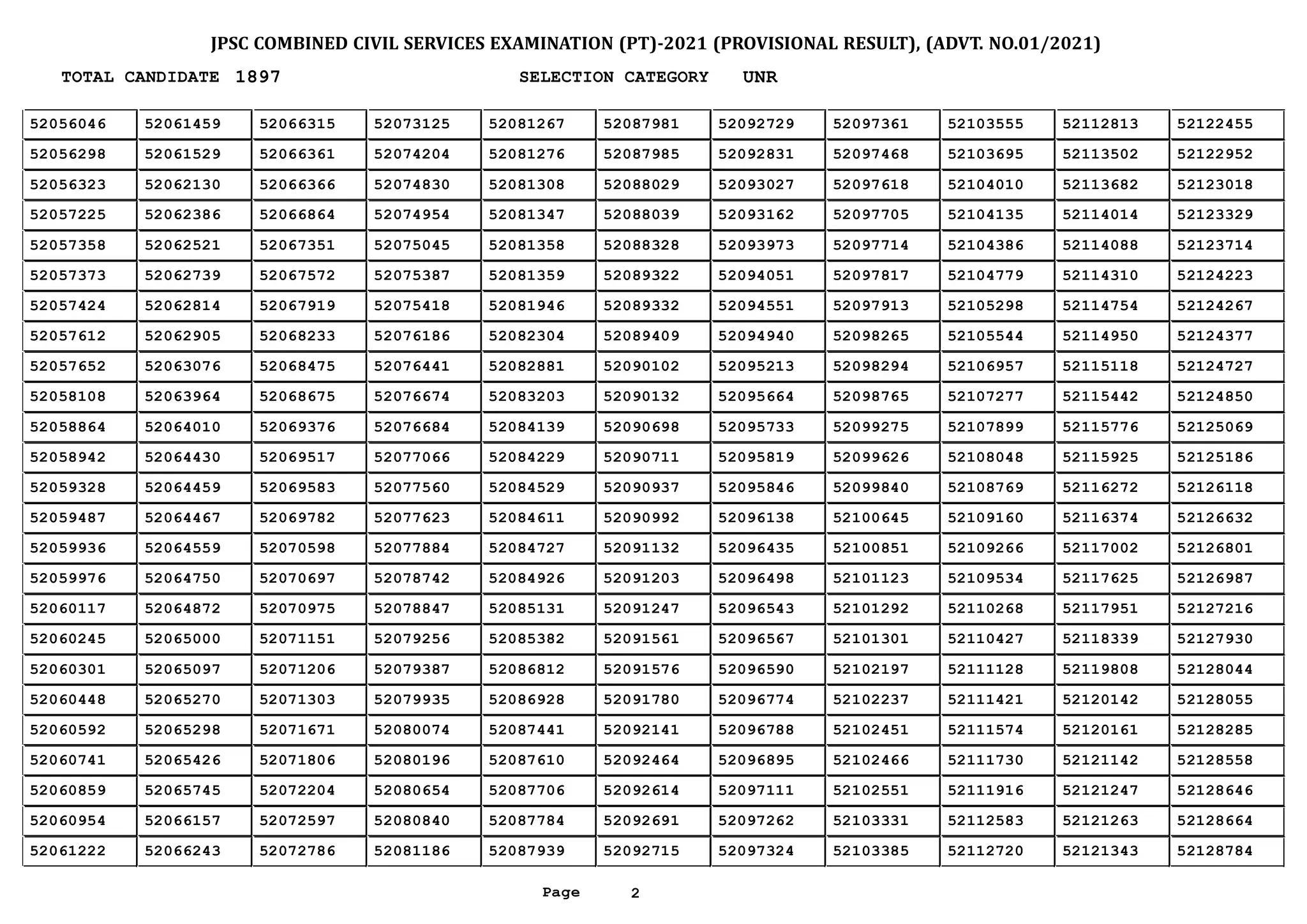 JPSC Combined Civil Services Examination (PT). 2021 | PDF